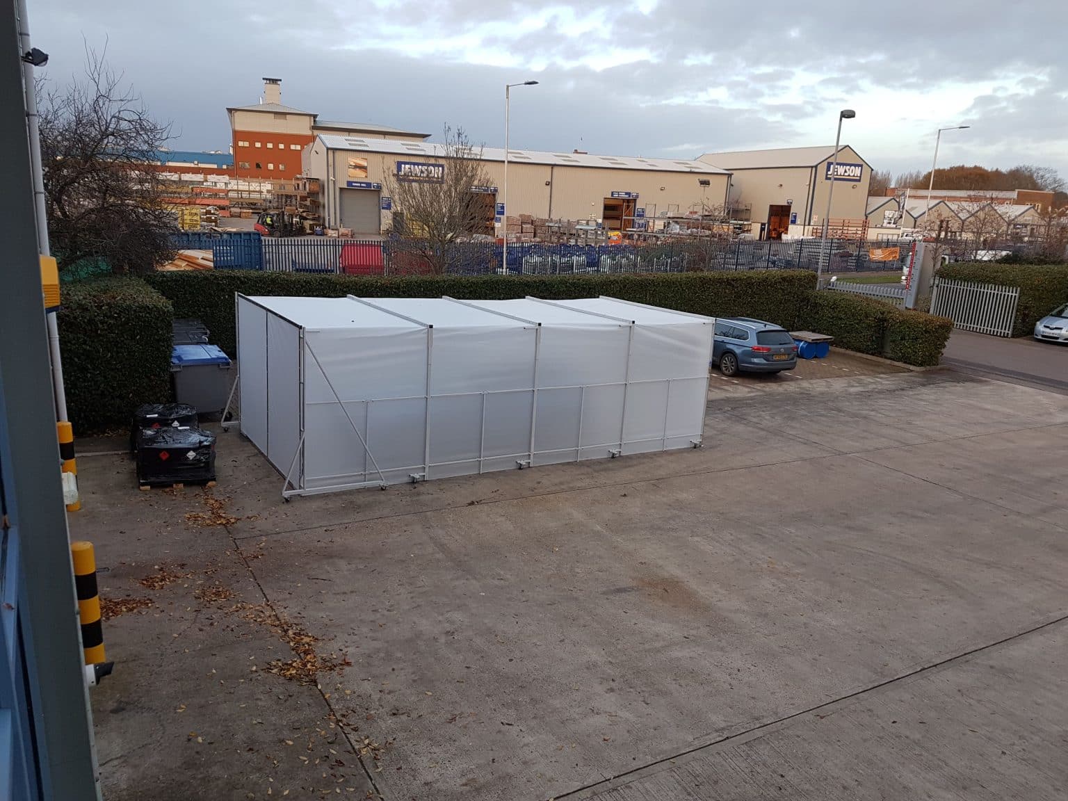 Mobile Spray Booth | Portable Retractable Paint Booth