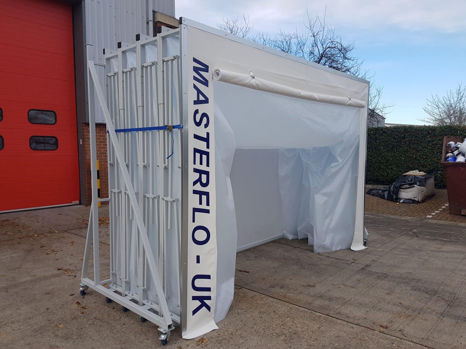 Mobile Spray Booth | Portable Retractable Paint Booth