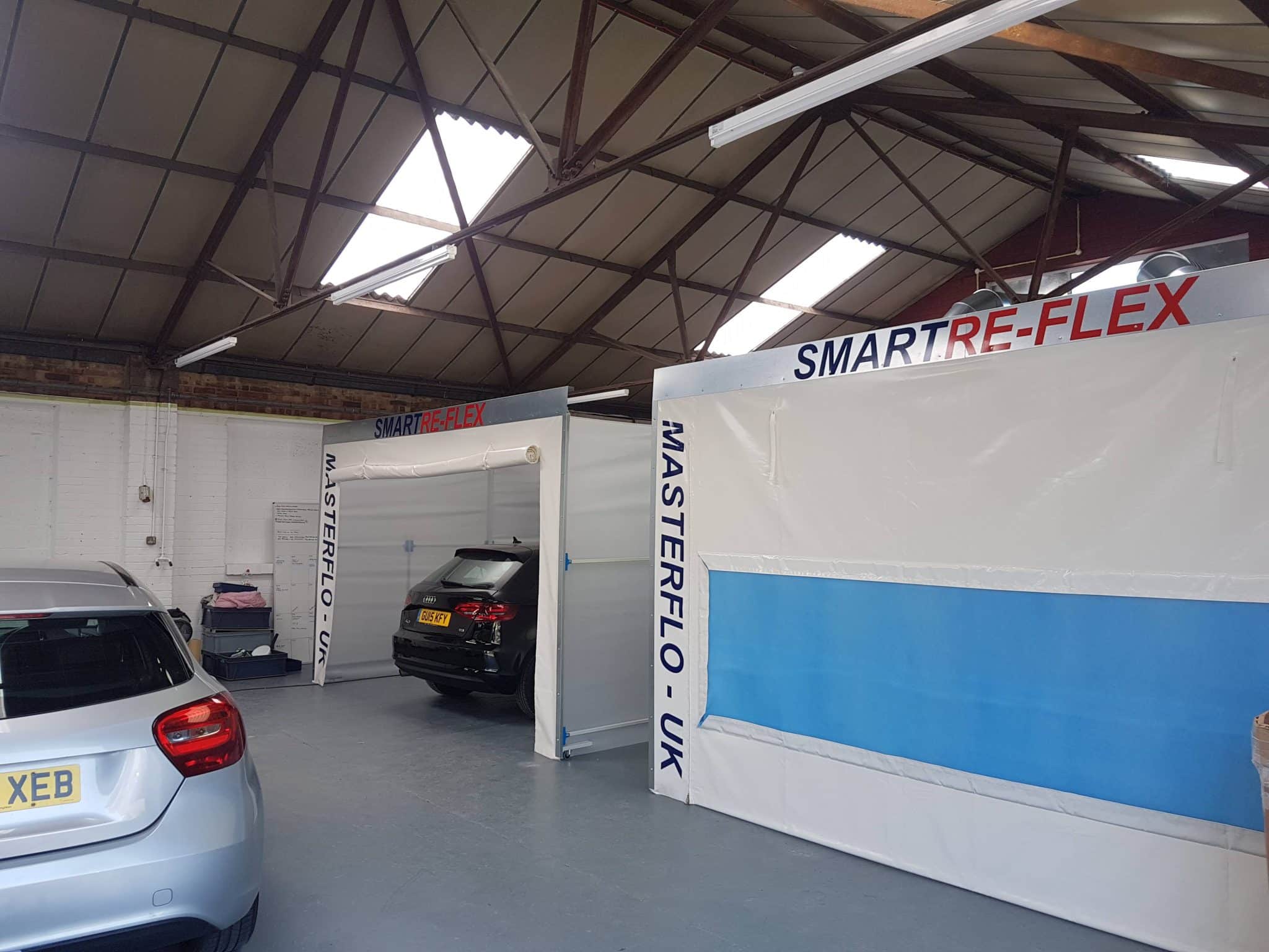 SMART Repair Booth | Foldaway Internal Spray Booth - Masterflo