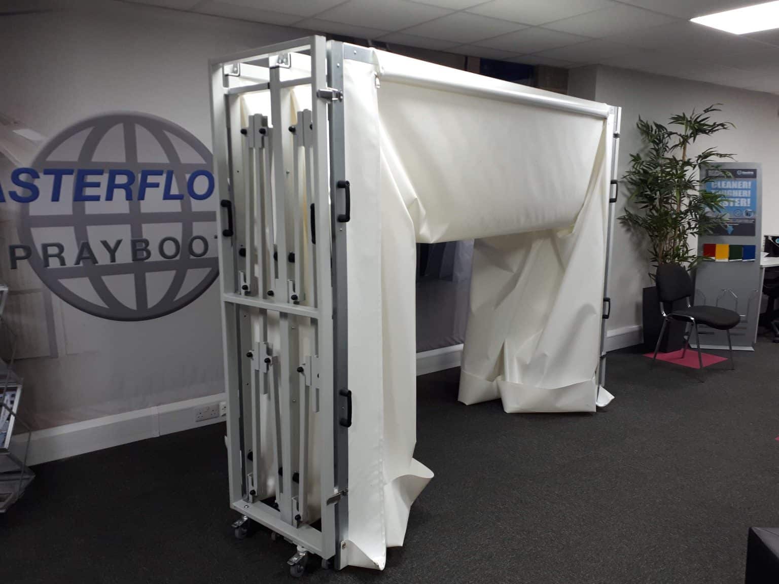 Mobile Spray Booth | Portable Retractable Paint Booth