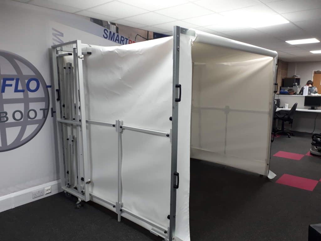 Mobile Spray Booth | Portable Retractable Paint Booth