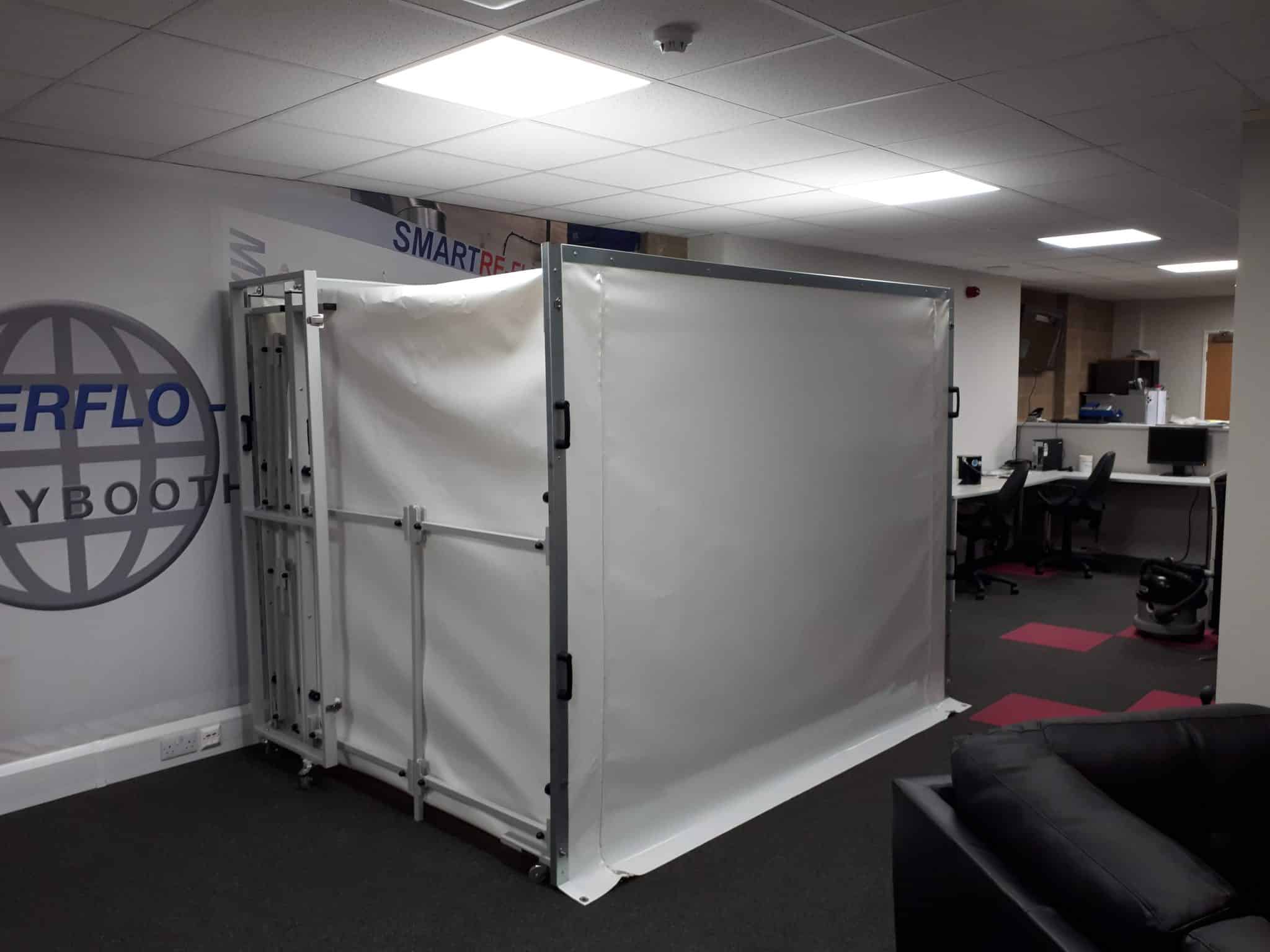 Mobile Spray Booth | Portable Retractable Paint Booth