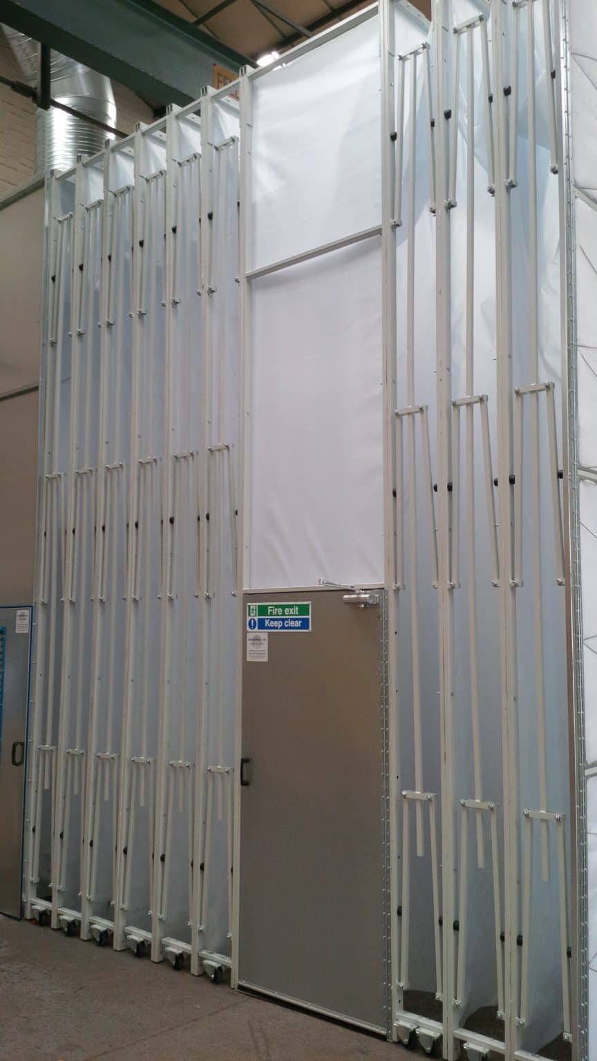 MASTRE-FLEX | Our Space Saving Retractable Spray Paint Booth