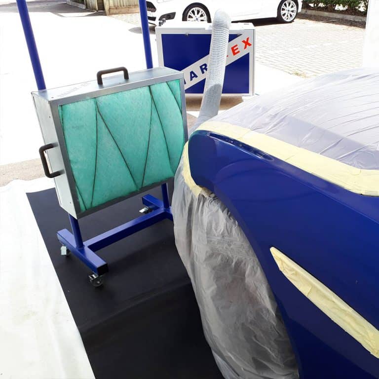 Mobile Extraction Units | Paint Fume Filter | Smart-Ex
