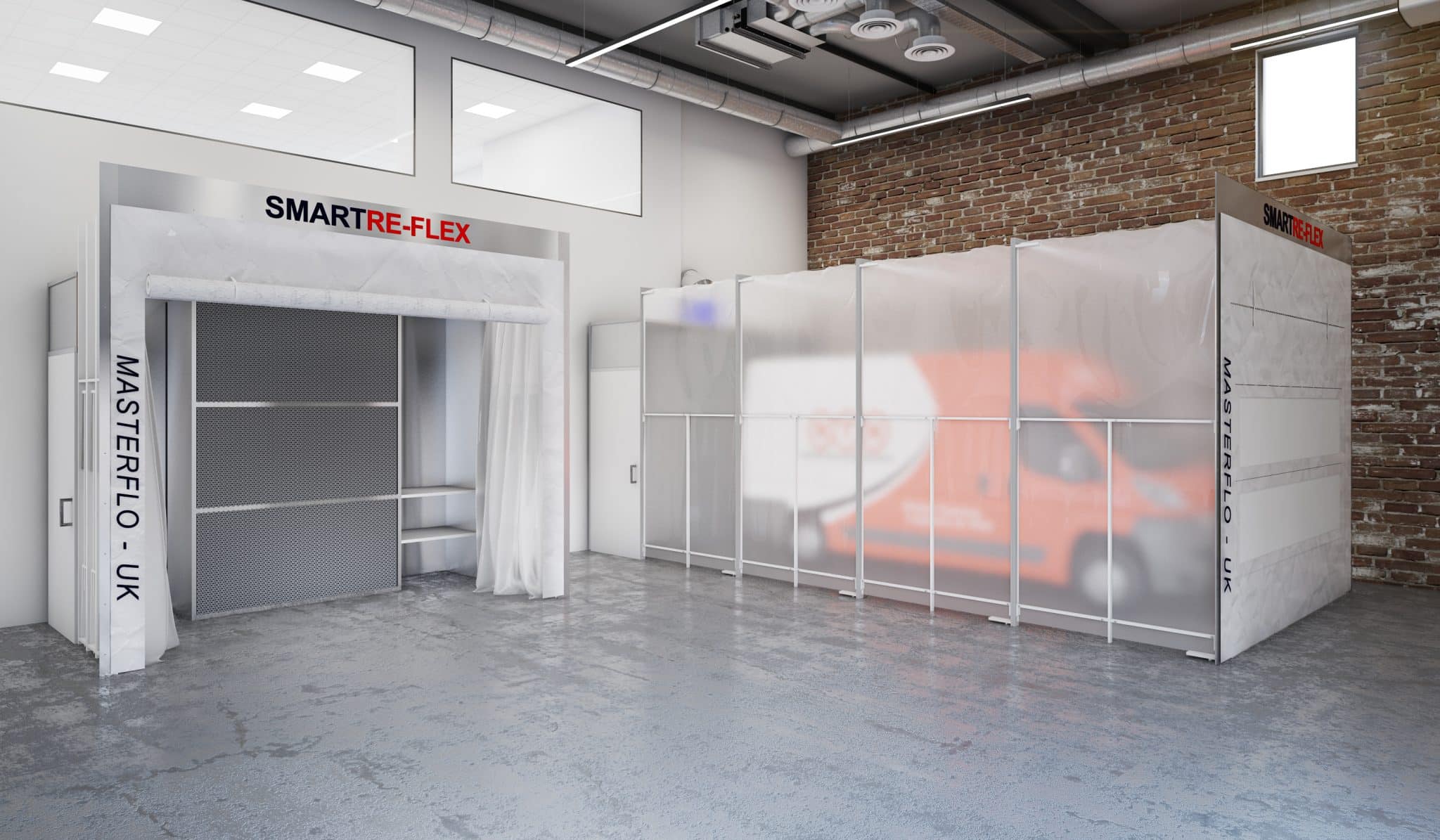 SMART Repair Booth | Foldaway Internal Spray Booth